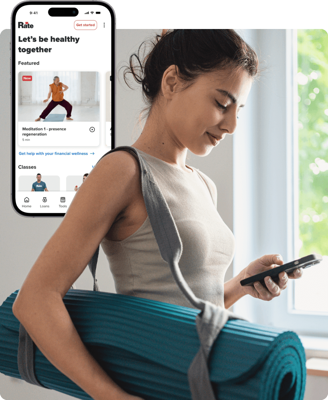 What is the Rate app? | Financial Wellness Support